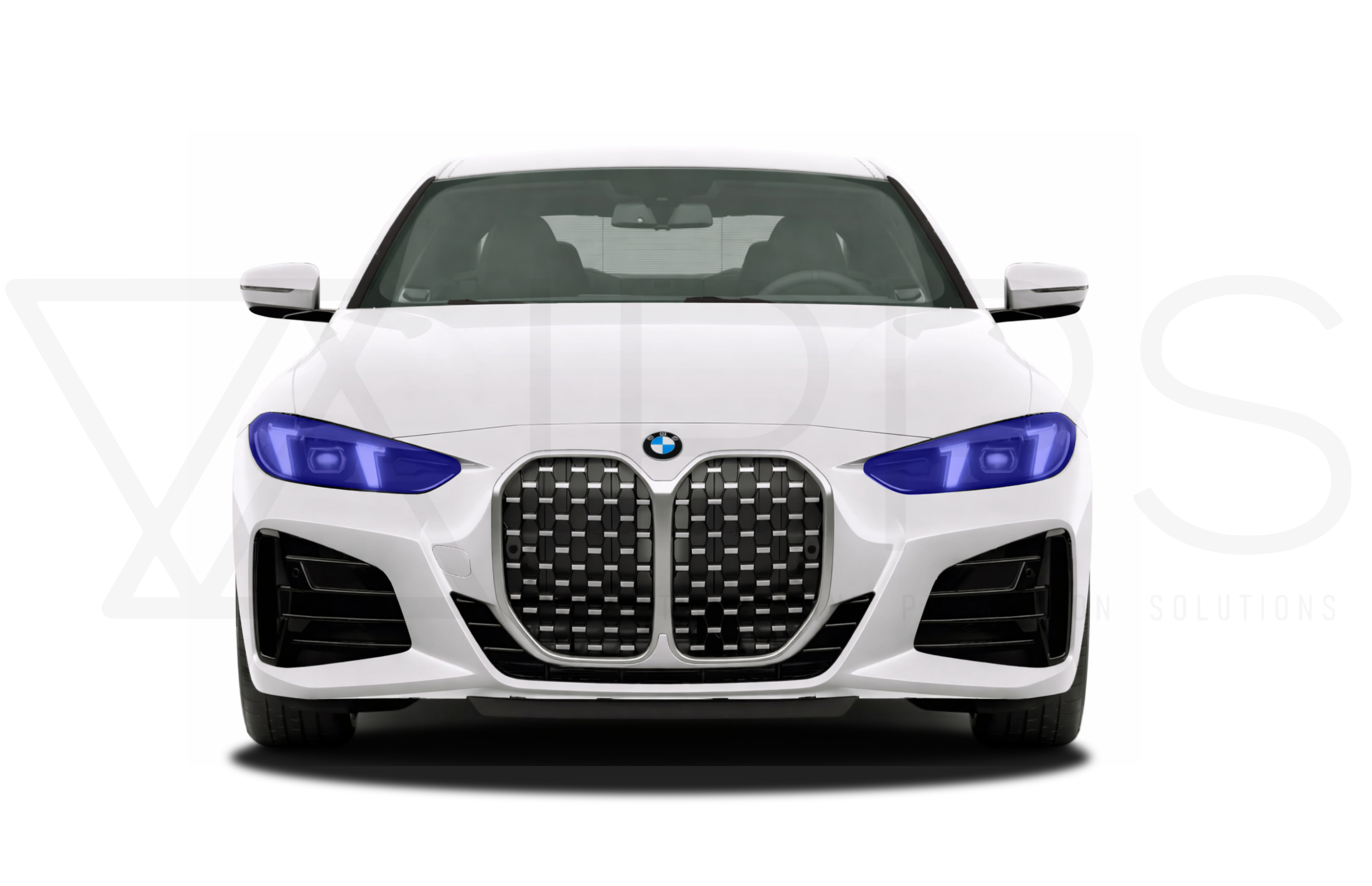 BMW 4 Series i4 M440i Front Headlights Paint Protection Film Kit G22 ...