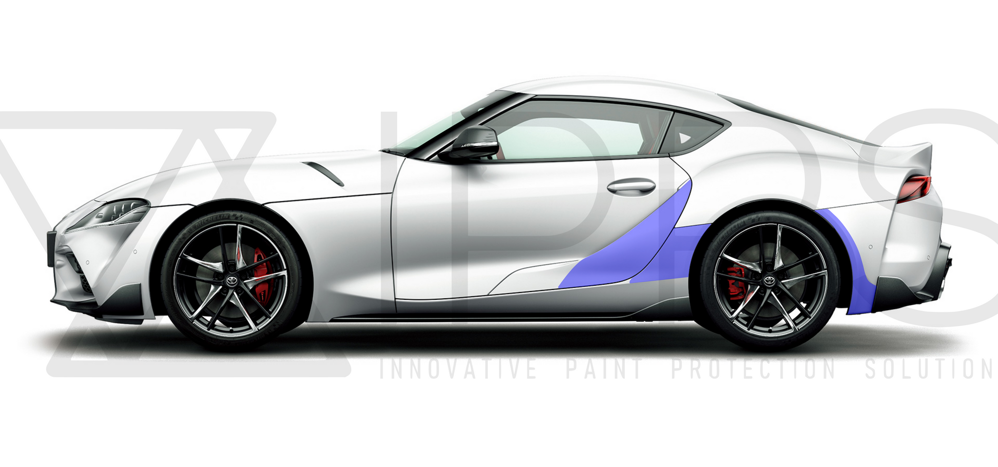 Toyota GR Supra Full Side Profile Paint Protection Film Package - IPPS ...