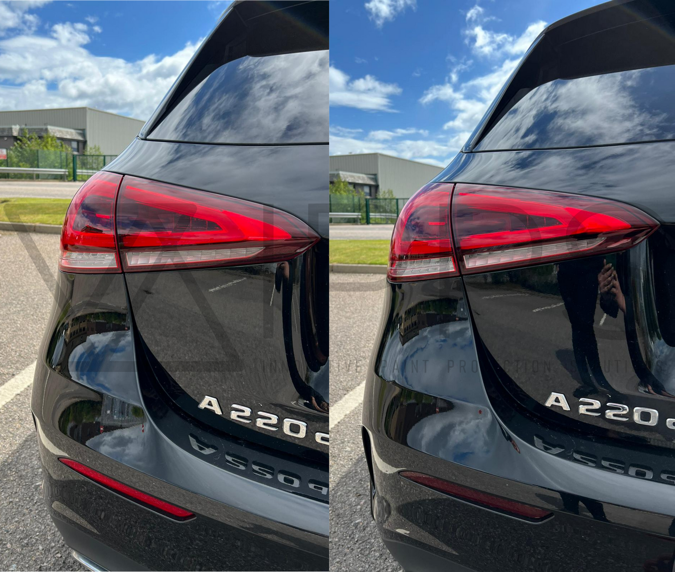 Mercedes A Class Rear Reflector Tint Overlays A Class, including A35 ...